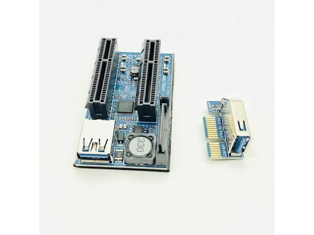 Add On Card PCIE Riser Card Adapter PCI Express USB 3.0 Raiser Riser ...