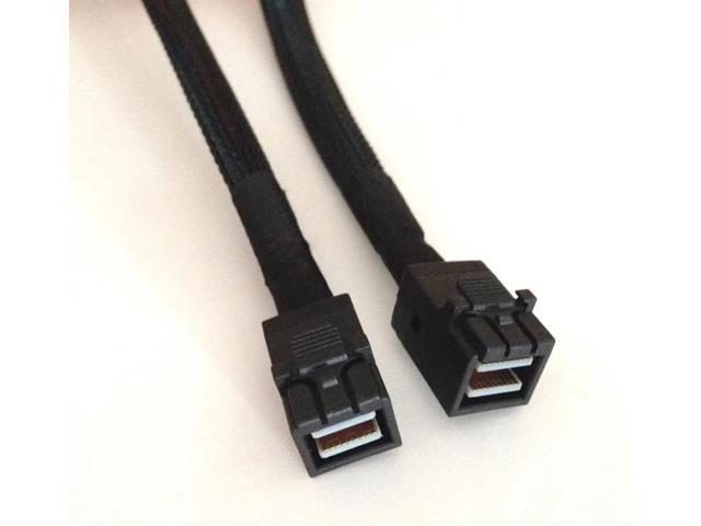 MiniSAS HD SFF 8643 to SFF 8643 Data Cable 50cm 80cm Internal SFF 8643 ...