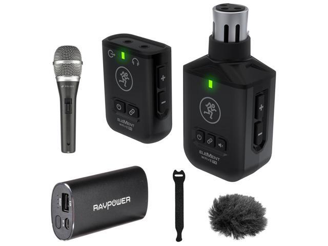 Mackie EleMent Wave XLR Compact Digital Wireless Plug-On Microphone ...