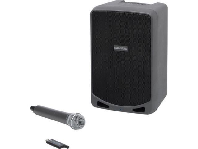 Samson Expedition XP106w Portable PA System with Wireless Handheld Mic ...