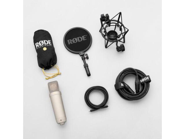 Rode NT1 (Silver)5th Generation Hybrid Studio Condenser Microphone ...