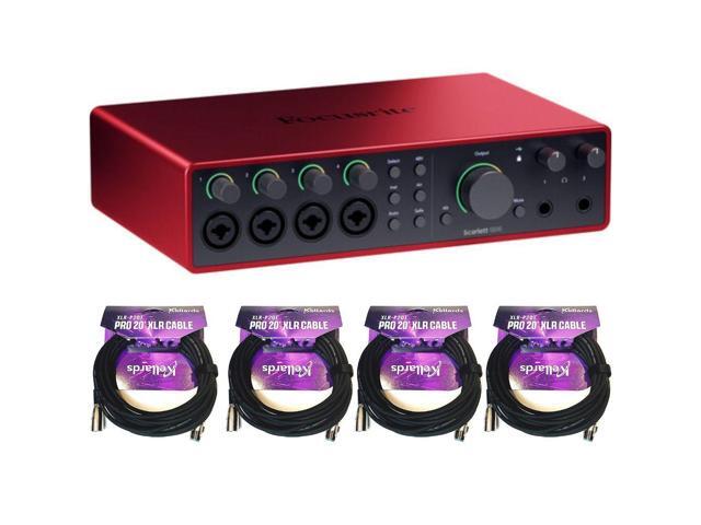 Focusrite Scarlett 18i16 USB-C Audio/MIDI Interface (4th Generation ...