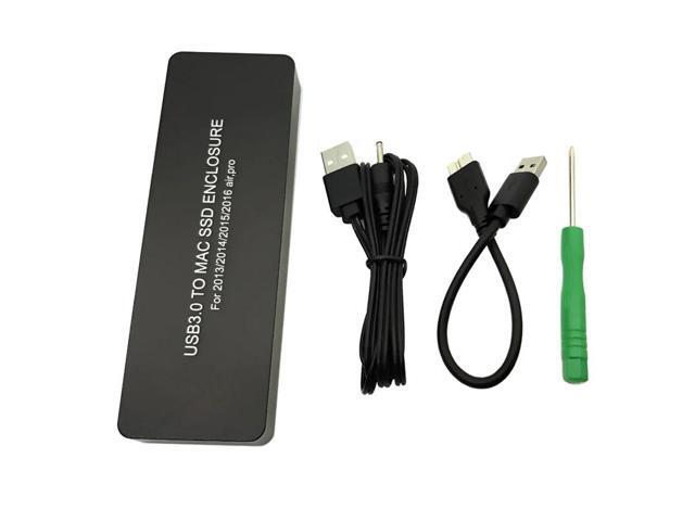SSD Enclosure for Macbook (2013 2014 2015 2016) USB 3.0 to SSD Adapter ...