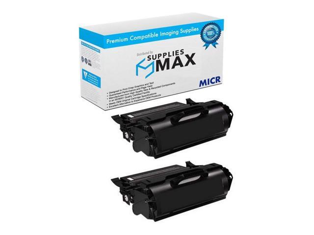 SuppliesMAX Compatible MICR Replacement for Lexmark X651DE/X652DE ...