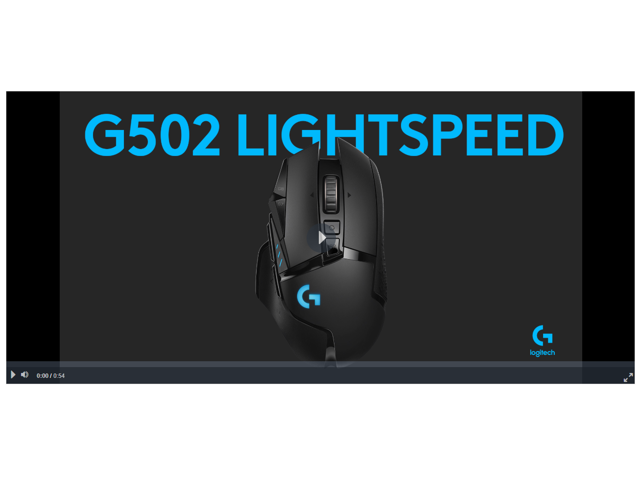 Logitech G502 LIGHTSPEED Wireless Gaming Mouse with HERO Sensor and ...