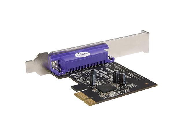 com 1 Port PCI Express Dual Profile Parallel Adapter Card SPPEPPECP 1x ...