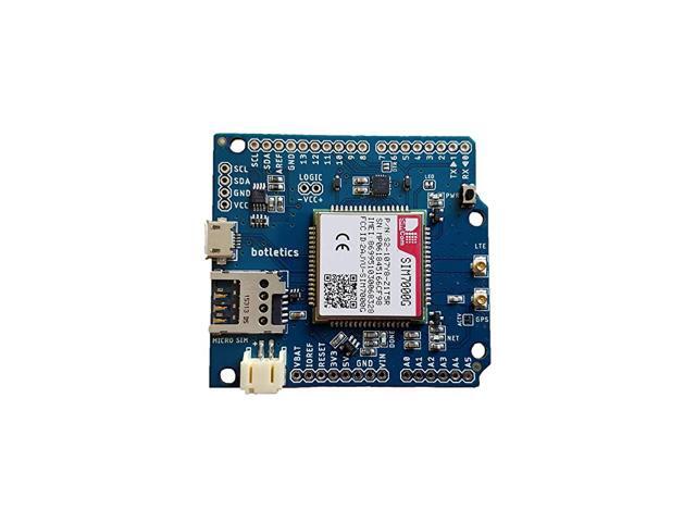 SIM7000 LTE CATM1 NBIoT Cellular + GPS + Antenna Shield Kit for Arduino ...