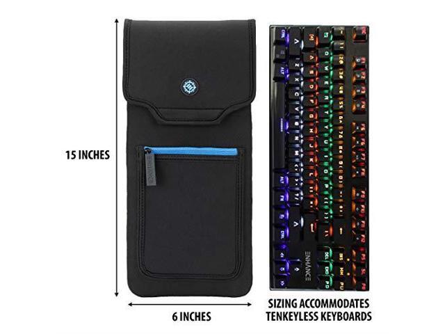 Keyboard Sleeve Travel Case for TKL Tenkeyless Compact Tournament ...