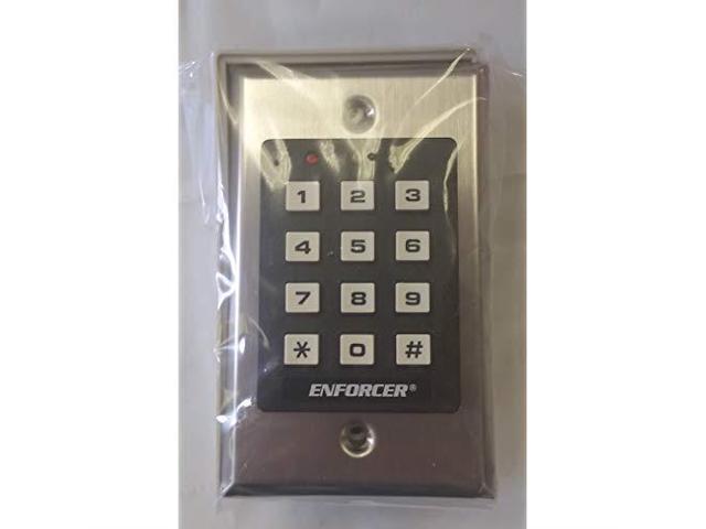 SK1011SDQ ENFORCER Access Control Keypad Up to 1000 possible user codes ...