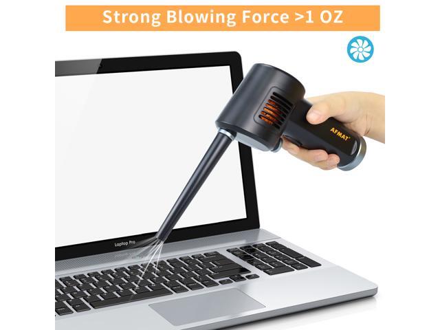 AFMAT Cordless Air Duster, Air Keyboard Cleaner, Compressed Air Can ...