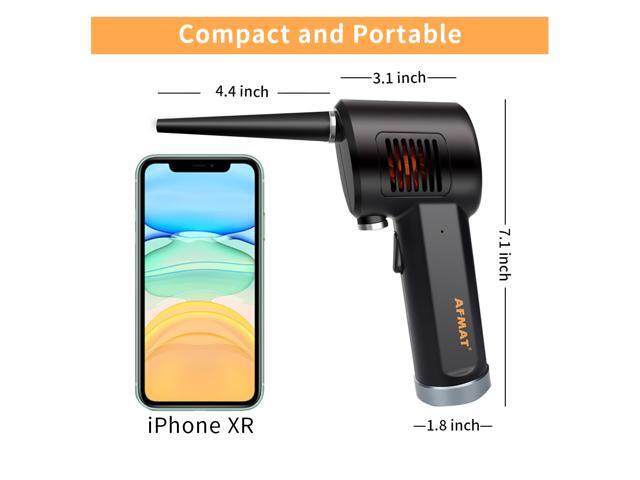 AFMAT Cordless Air Duster, Air Keyboard Cleaner, Compressed Air Can ...