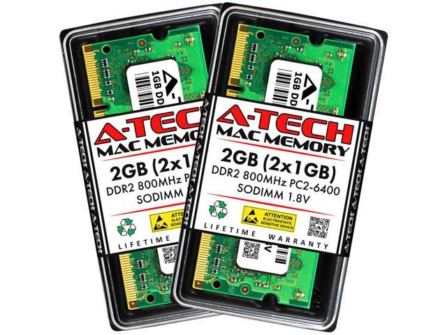 A-Tech 2GB Kit (2x1GB) RAM for Apple MacBook (Mid 2009), iMac (Early ...