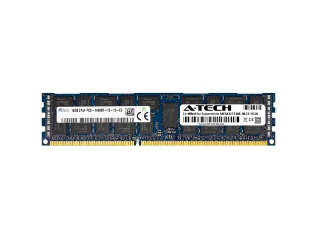 Supermicro Certified MEM-DR316L-HL03-ER18 | Hynix 16GB PC3-14900 DDR3 ...