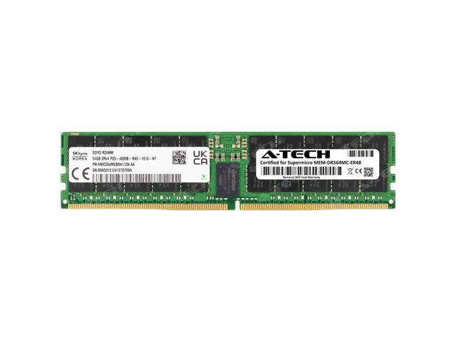 Supermicro Certified MEM-DR564MC-ER48 | Hynix HMCG94MEBRA | 64GB PC5 ...