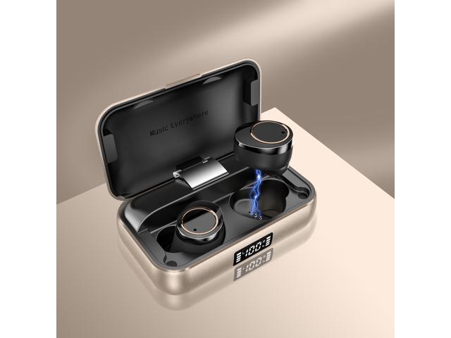 Upgraded True 5.0 Wireless Earbuds, IPX8 Waterproof TWS Stereo ...