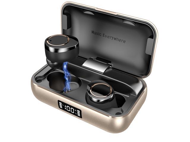 Upgraded True 5.0 Wireless Earbuds, IPX8 Waterproof TWS Stereo ...