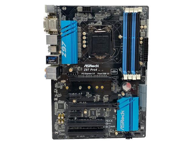 Refurbished: ASRock Z97 PRO4 Motherboard ATX Intel Z97 LGA1150 DDR3 ...