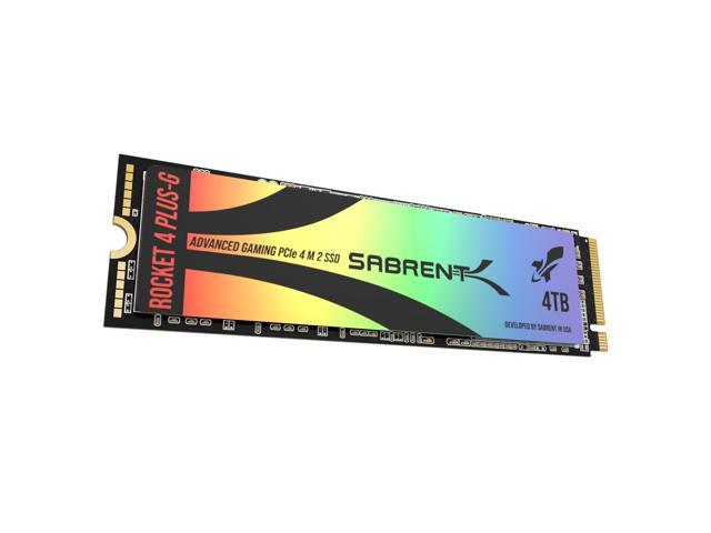 SABRENT Rocket 4 Plus-G 4TB Advanced Gaming M.2 PCIe NVMe SSD, up to ...