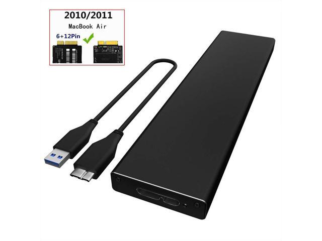 PCIe SSD Enclosure For MacBook Air 2010 2011 USB 3.0 to A1369 A1370 ...