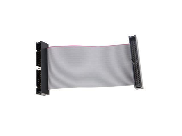 40 Pin 3.5" Hard Drive IDE Male to Male Gender Changer Ribbon Extension ...