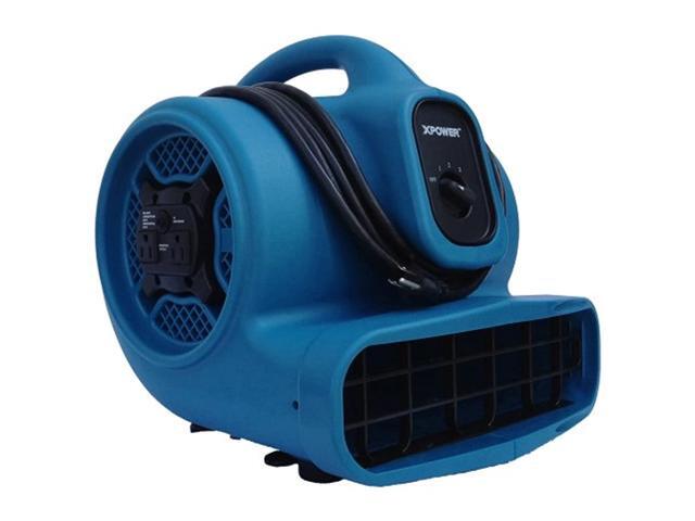 XPOWER X-400A X-400A 1,600 CFM 3-Speed Commercial Air Mover/Carpet ...