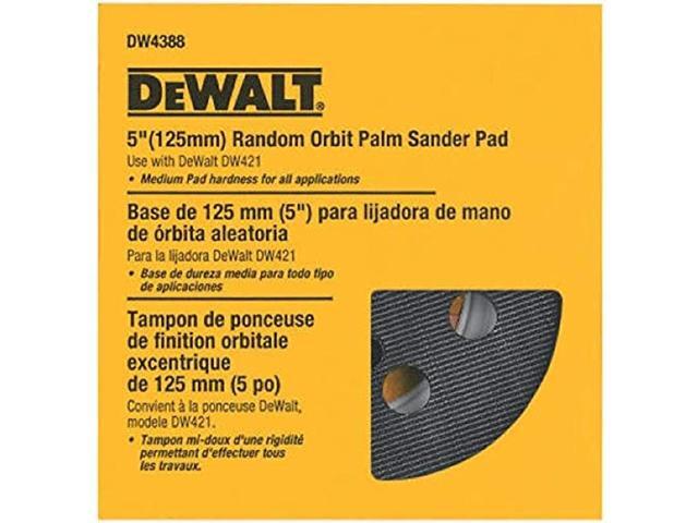 DEWALT DW4388 5" Eight Hole Hook & Loop Pad - Medium - Newegg.com