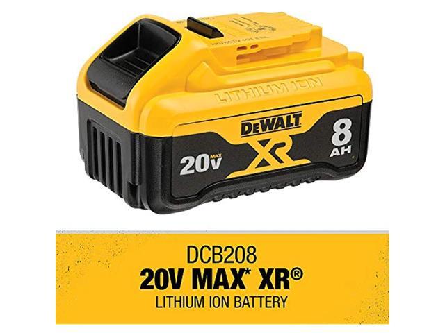 DEWALT DCB208 20V MAX XR 8Ah Battery - Newegg.com