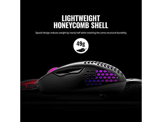 Cooler Master MM720 Black Matte Lightweight Gaming Mouse with ...