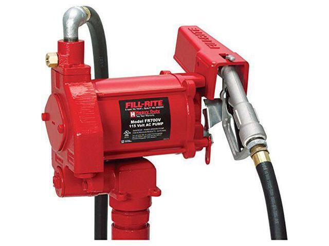 FILL-RITE FR700V Fuel Transfer Pump, 115VAC, 20 GPM, 1/3 HP, Cast iron ...