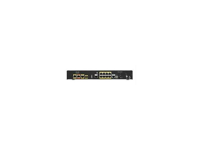 Cisco 891F Gigabit Ethernet Security Router with SFP - 11 Ports ...