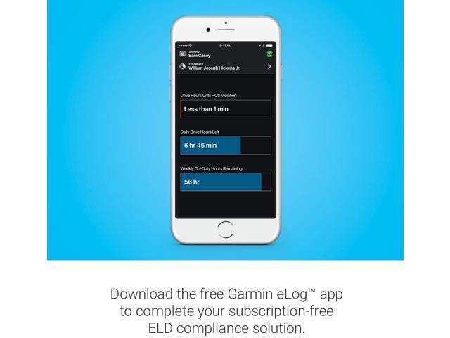 Garmin eLog Compliant ELD Electronic Logging Device - Newegg.com