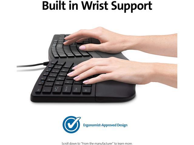 Kensington Pro Fit K75400US Black Wired Keyboard - Newegg.com