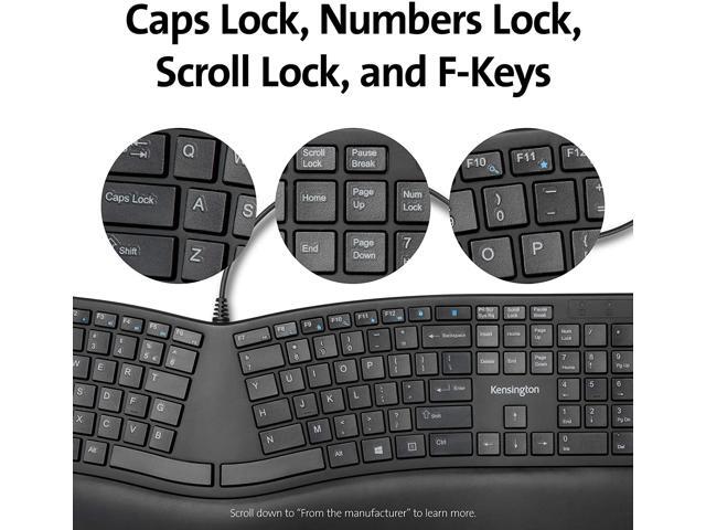 Kensington Pro Fit K75400US Black Wired Keyboard - Newegg.com