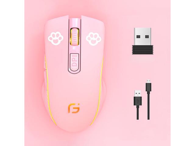 2.4G/Bluetooth Wireless Mouse,SILENT MICE, Rechargeable Full Size ...
