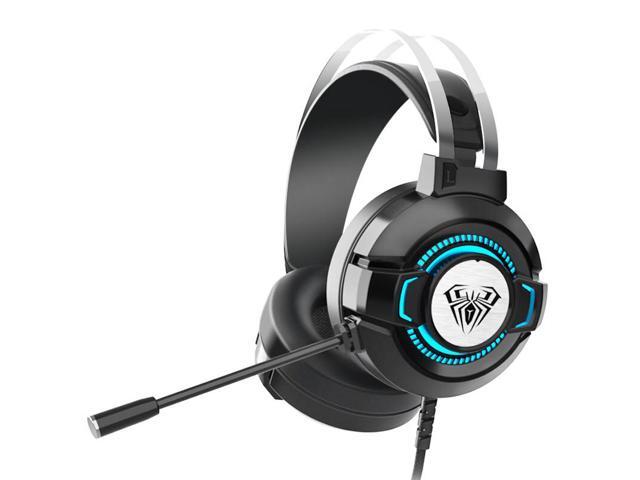 Aula S602 Headset Gaming Headphone, 7.1-Channel, Heavy Bass, Noise ...