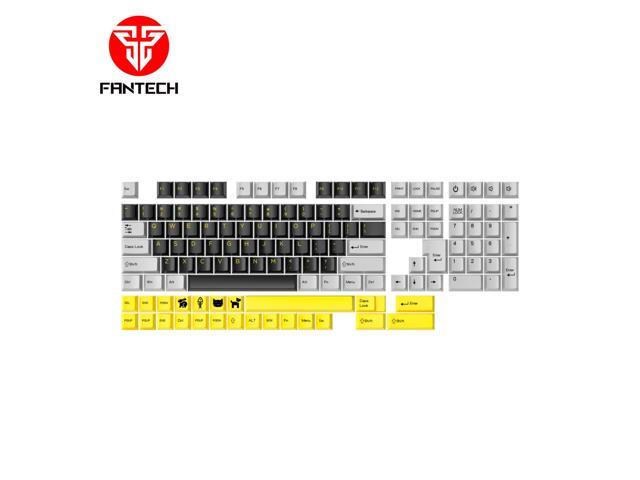 FANTECH Keycap Set Cherry Profile-Pet Double Shot,Dual-Shot Pbt Keycaps ...