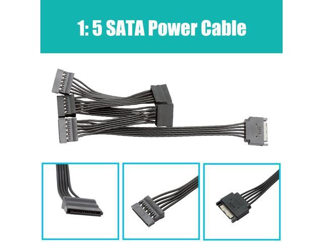 GLOTRENDS SA3026 6 Ports PCIe X4 SATA 3.0 Expansion Card, Including ...