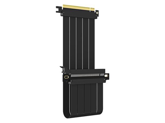 GLOTRENDS 400mm PCIe 4.0 X16 Riser Cable (0->180 Degree), Compatible ...