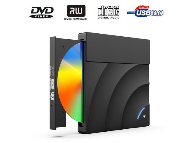 USB3.0(USB-A + Type-C) Re-Erasable(BD-RE) External Optical Drive DVD-RW ...