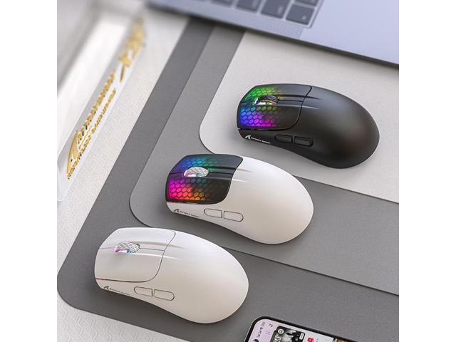 2.4G Wireless+BT5.1+Type-C Wired connection lightweight Gaming Mice ...