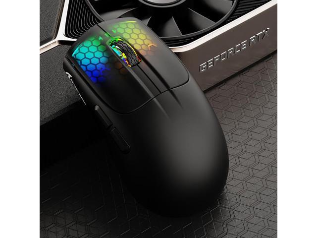 2.4G Wireless+BT5.1+Type-C Wired connection lightweight Gaming Mice ...