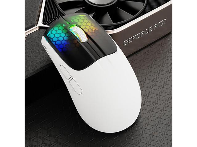 2.4G Wireless+BT5.1+Type-C Wired connection lightweight Gaming Mice ...