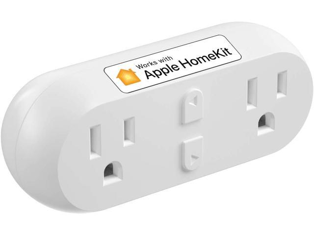 [Controlled By "Hey Siri"] meross Smart Dual Wi-Fi Outlet Plug - Apple ...