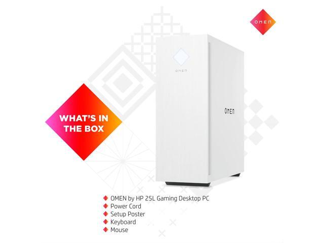 HP Omen 25L Gaming Desktop Computer 12th Gen Intel 12-Core i7-12700 ...
