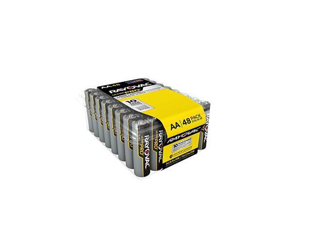 AA Batteries Ultra Pro Alkaline AA Cell Batteries 48 Battery Count ...