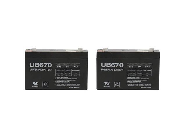 6 Volt 70 Ah Rechargeable Battery 2 Pack - Newegg.com