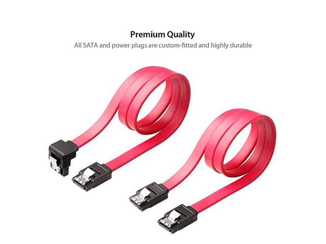 SATA Cable SATA Data Cable and SATA Power Splitter Cable ST1003 ...