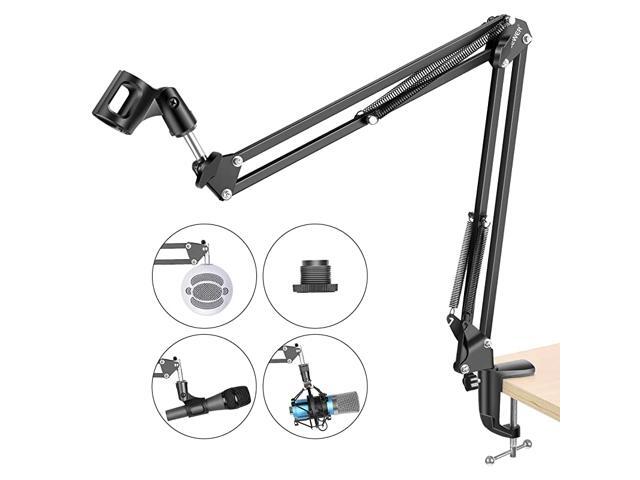 Adjustable Microphone Suspension Boom Scissor Arm Stand Max Load 1 KG ...