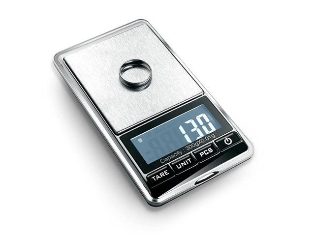 Jewelry Scale Digital Mini Diamond Gold Coin Small Items Weight Gram Weigh Pocket Tool LCD ...