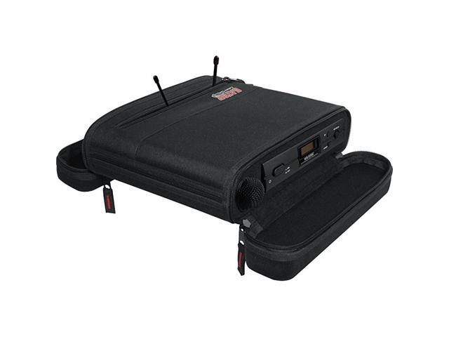 Cases Slim EVA Carry Case for Single Wireless Microphone System Livein ...